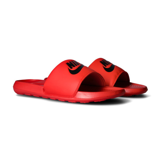 Flip-flops Nike Victory One Slides University red-Black-University red ...