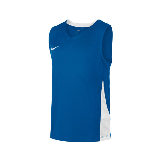 Top Nike Team Basketball Niño Royal Blue-White - Basketball Emotion