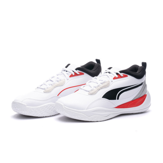 Chaussures Puma Playmaker Pro Plus White - Basketball Emotion