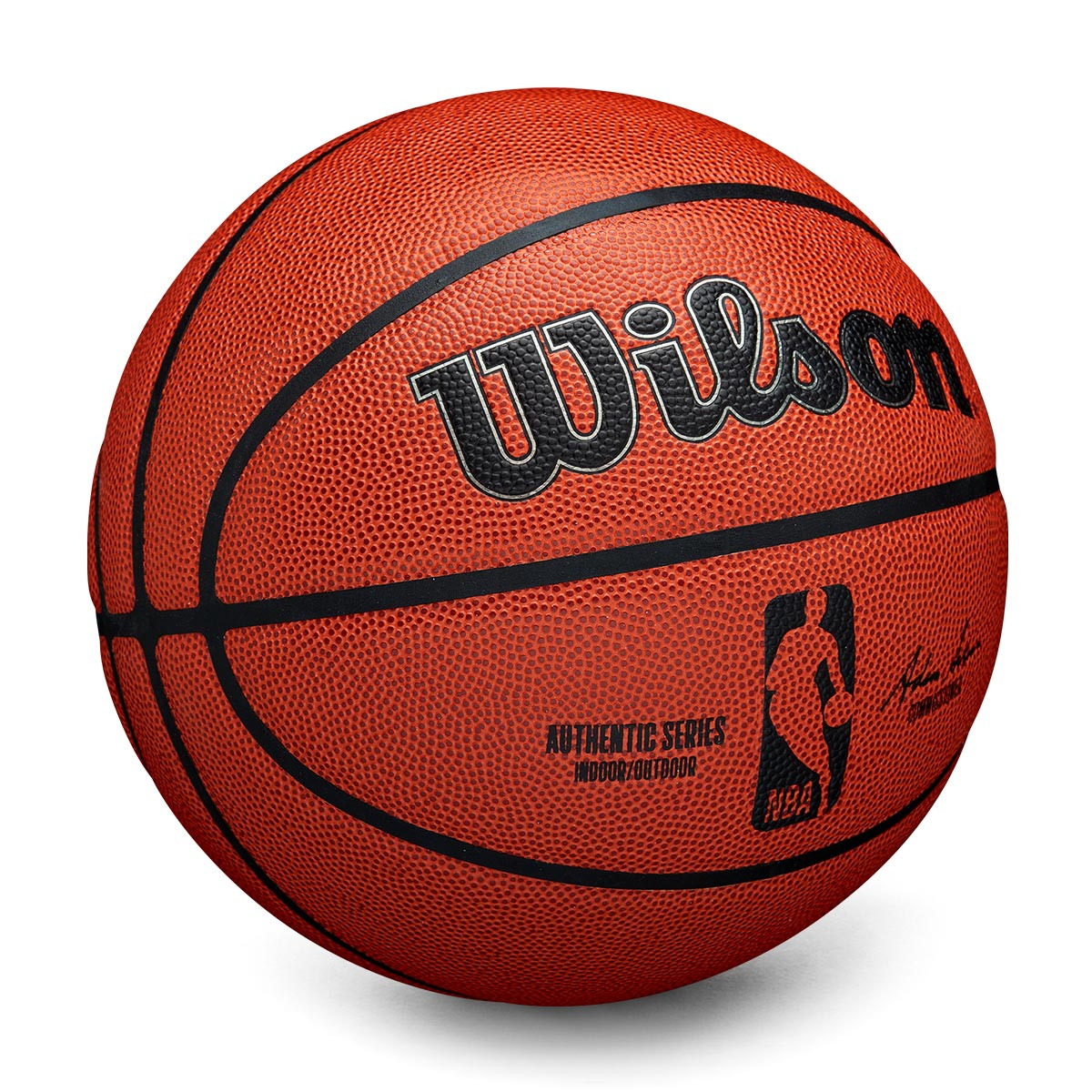 Ball Wilson NBA Authentic Indoor Outdoor Brown-Gold - Basketball Emotion