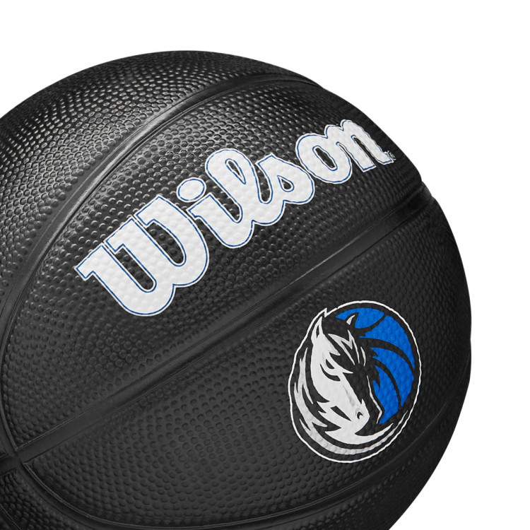 Balón Wilson NBA Team Tribute Mini Dallas Mavericks Niño Black-Silver ...