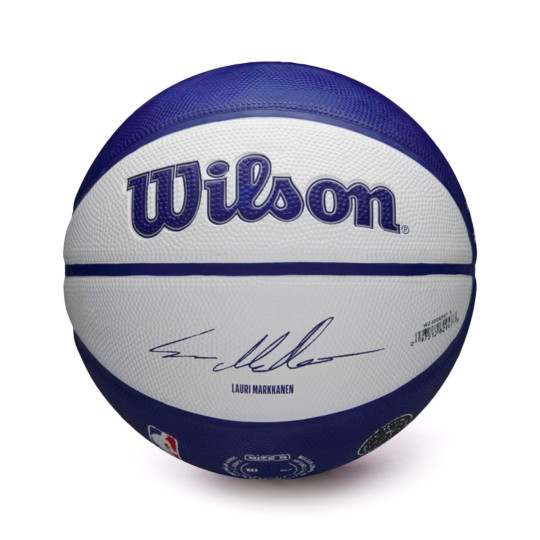 Ball Wilson NBA Player Local Lauri Markkanen Red-White-Gold ...