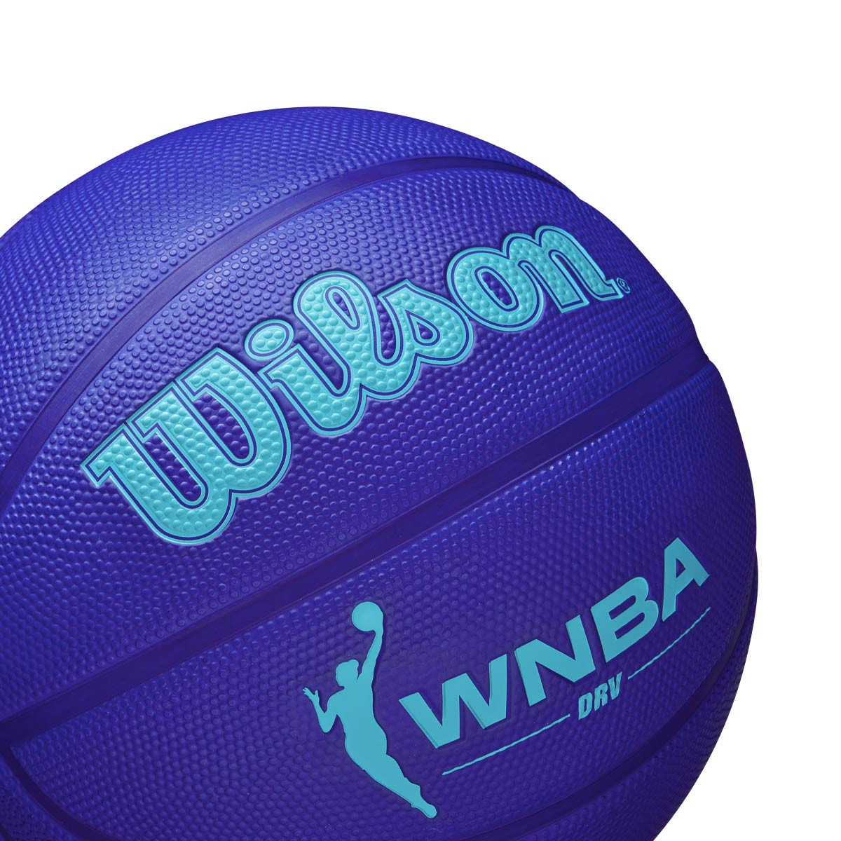 Balón Wilson WNBA DRV Blue-Turquoise-Silver - Basketball Emotion