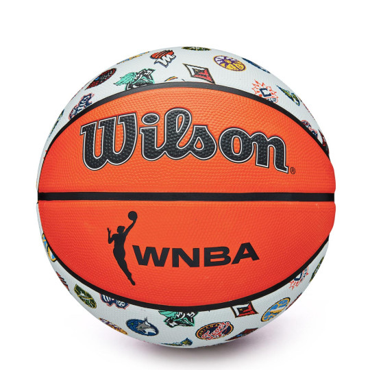 Ball Wilson WNBA All Team Sz6 White-Silver - Basketball Emotion