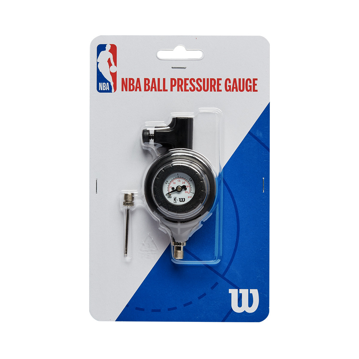Wilson NBA Mechanical Ball Pressure Gauge Black - Basketball Emotion