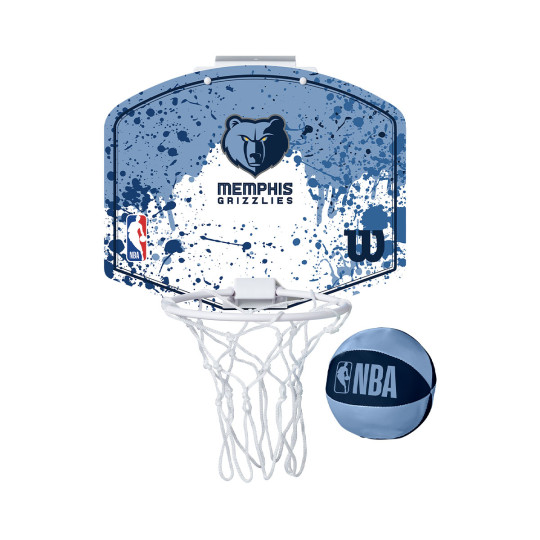 Wilson NBA Team Mini Hoop Memphis Grizzlies Light Blue-Silver ...