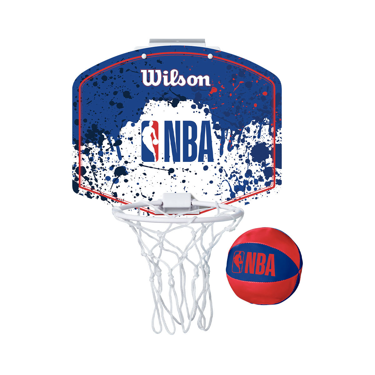 Wilson NBA Team Mini Hoop Red-White-Blue - Basketball Emotion
