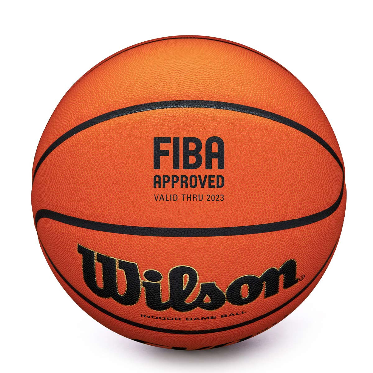 Ball Wilson Evo NXT FIBA Game Ball Orange-Silver - Basketball Emotion