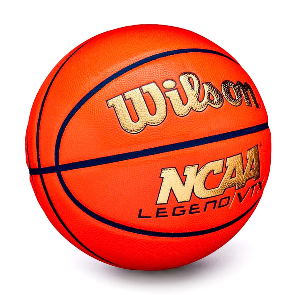 Ball Wilson NCAA Legend VTX Basketball Orange-Gold-Silver - Basketball ...