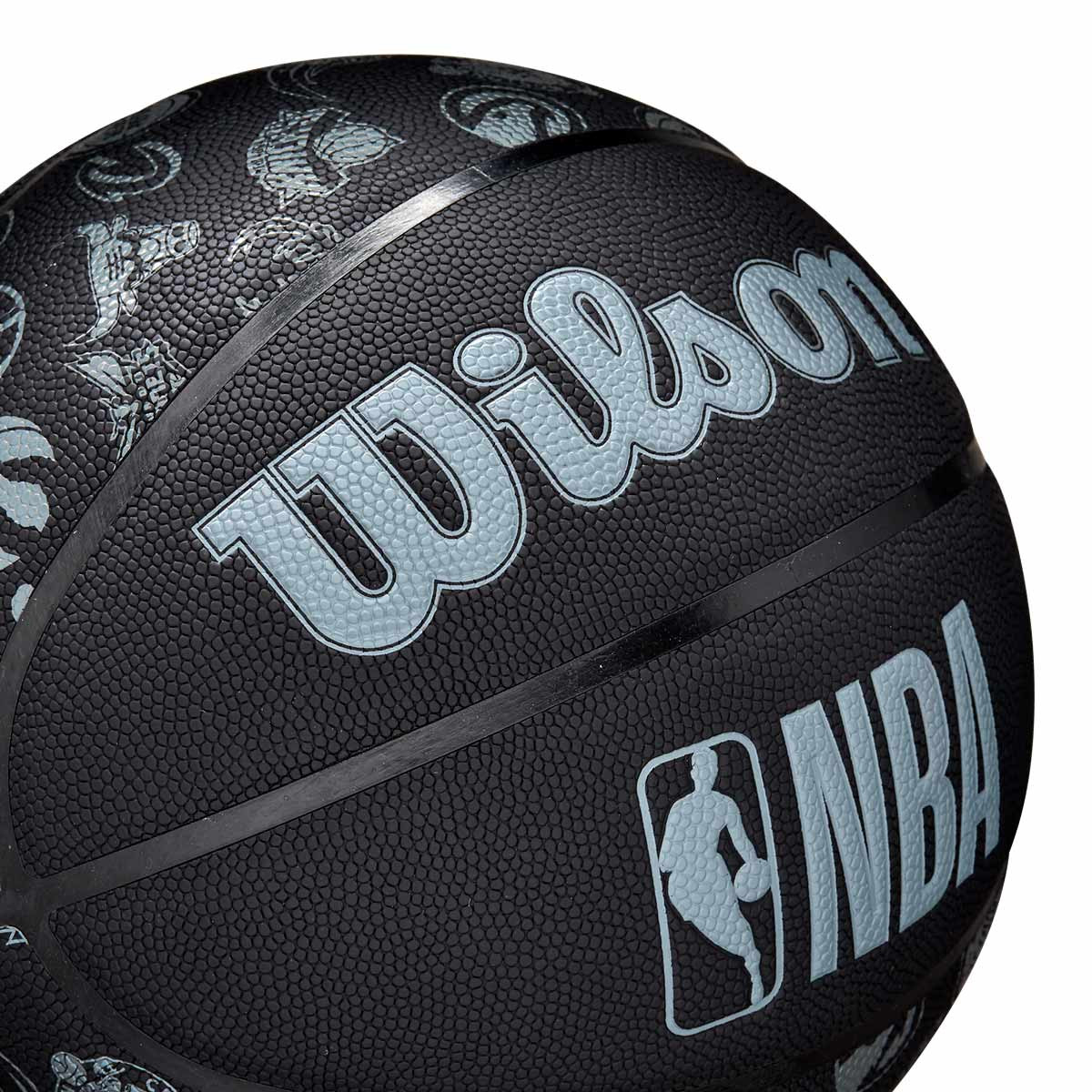 Balón Wilson NBA Team Tribute Black-Gold - Basketball Emotion