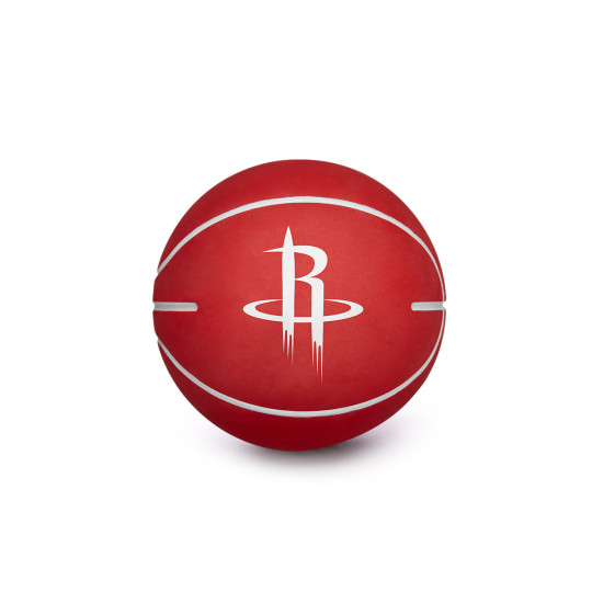 Balón Wilson NBA Dribbler Houston Rockets Red-Silver - Basketball Emotion