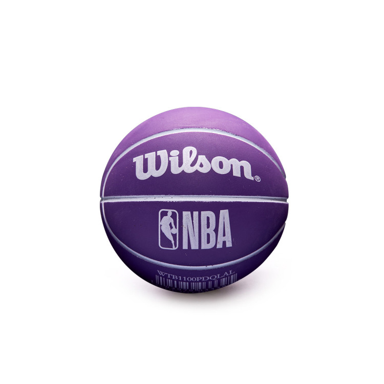 Balón Wilson NBA Dribbler Los Angeles Lakers Purple-Silver - Basketball ...