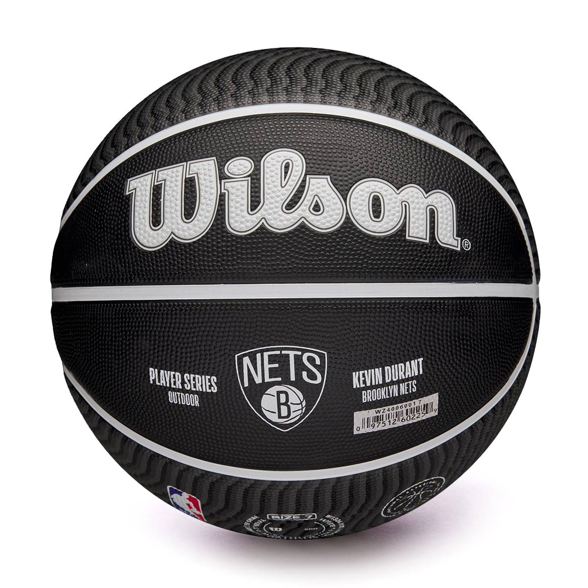 Ball Wilson NBA Player Icon Outdoor Kevin Durant Black-White-Gold ...