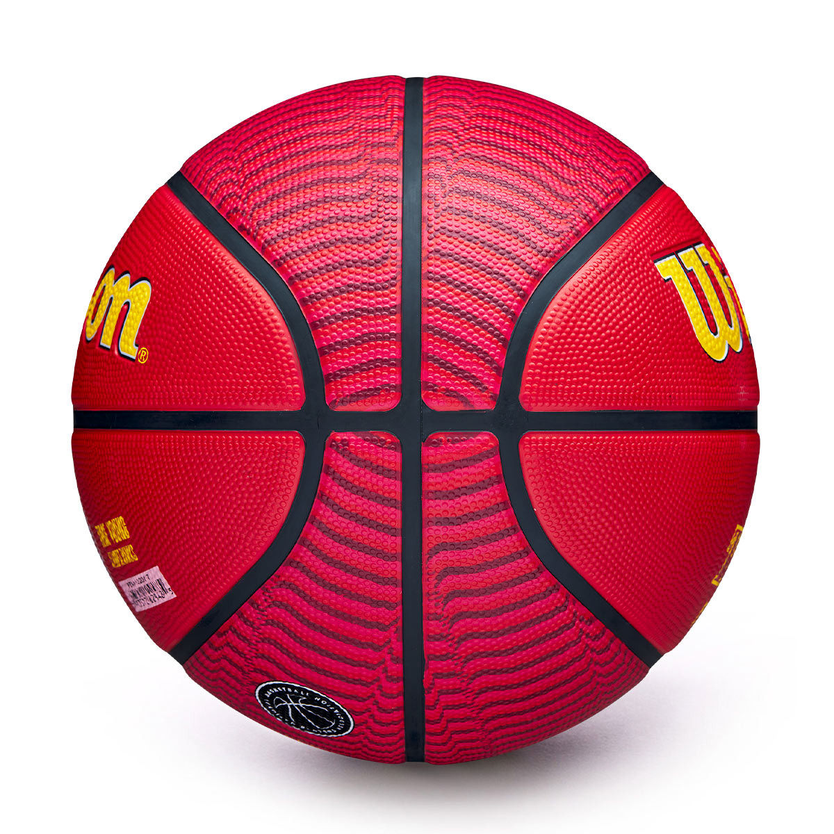 Balón Wilson NBA Player Icon Outdoor Trae Young Red-Black-Gold ...