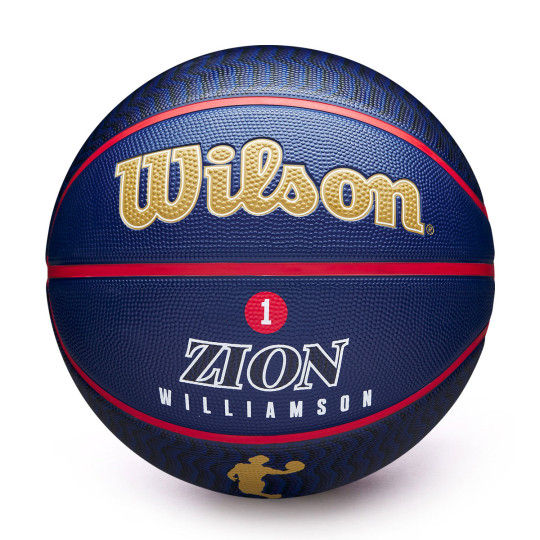 Ball Wilson NBA Player Icon Outdoor Zion Williamson Navy-Gold ...