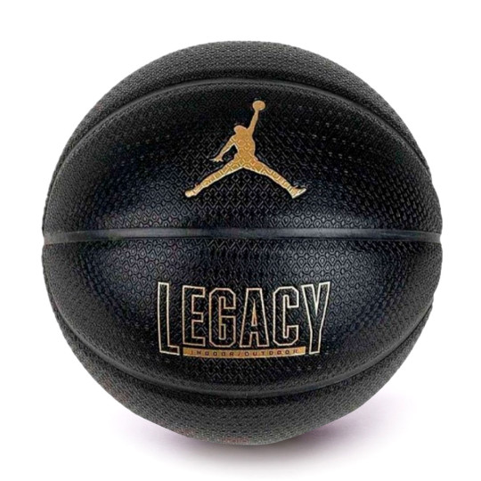 Balón Jordan Legacy 2.0 8P Black-Black-Black-Metallic Gold - Basketball ...