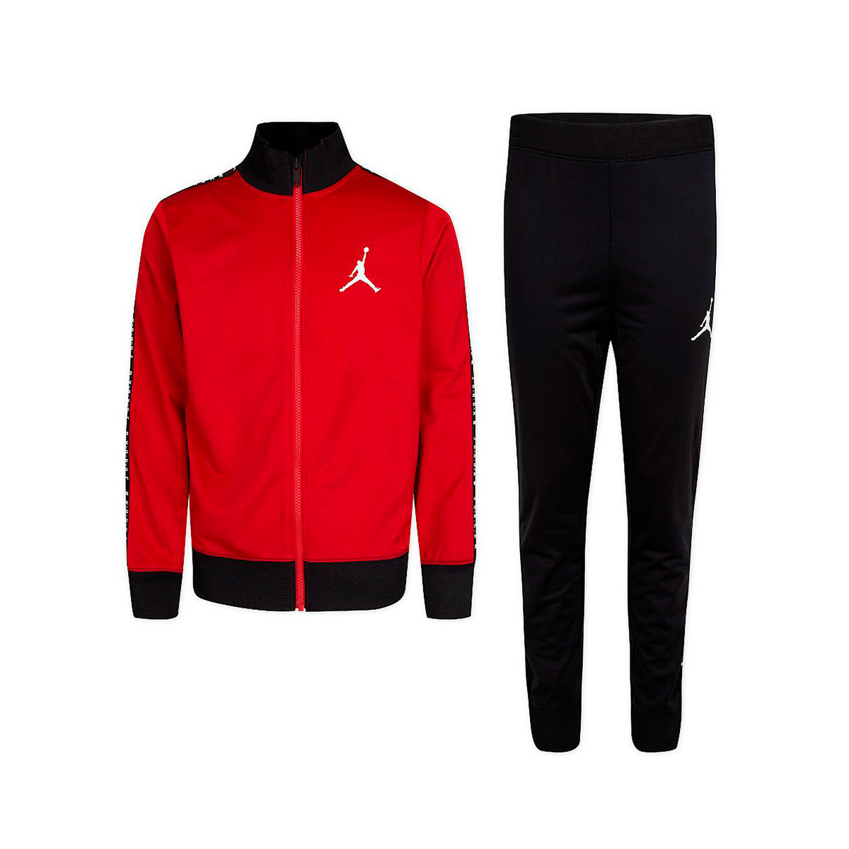 Chándal Jordan Air Jordan Tricot Niño Black-Gym Red - Basketball Emotion