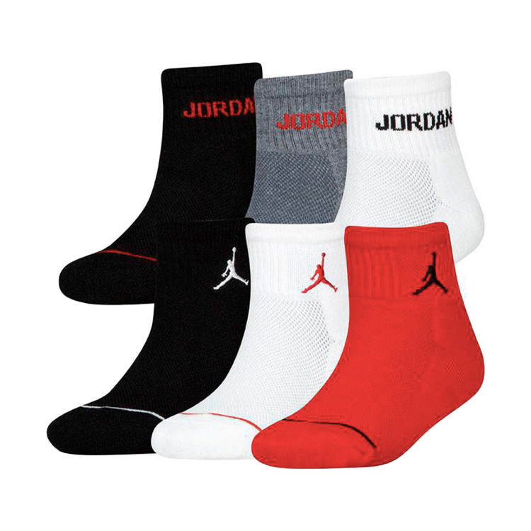 Calcetines Jordan Legend Ankle (6 Pares) Gym Red(Black) - Basketball ...
