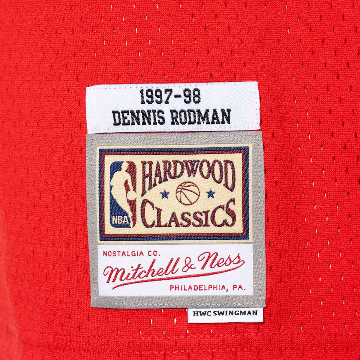 Jersey MITCHELL&NESS Swingman Jersey Chicago Bulls - Dennis Rodman 1997 ...