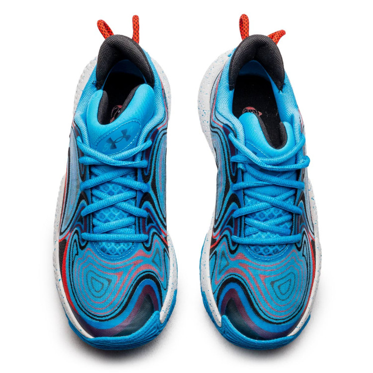 Zapatillas Under Armour Spawn 6 Capri-Red Solstice-White - Basketball ...