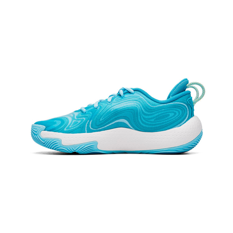 Zapatillas Under Armour Spawn 6 Circuit Teal-Sky Blue-White ...