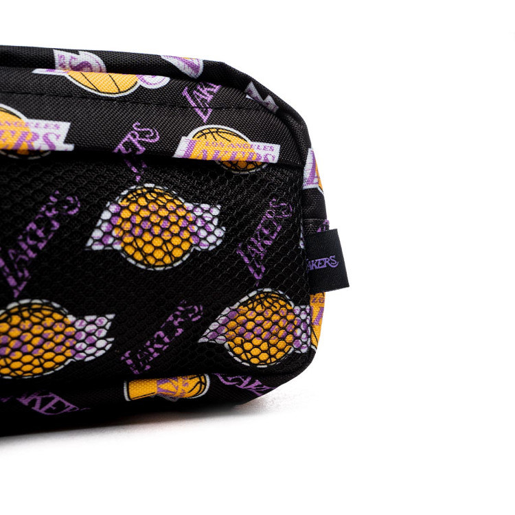 Bandolera MITCHELL&NESS NBA Fanny Pack Los Angeles Lakers Black ...