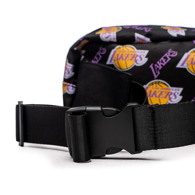 Bandolera MITCHELL&NESS NBA Fanny Pack Los Angeles Lakers Black ...