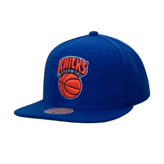 Cap Mitchell & Ness Team Ground 2.0 Snapback New York Knicks Royal ...