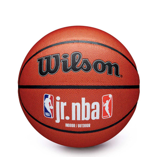 Ball Wilson Jr NBA Family Logo Indoor Outdoor White-Brown - Basketball ...
