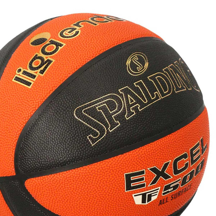 Balón Spalding Excel Tf-500 Composite ACB Sz7 Orange-Black - Basketball ...