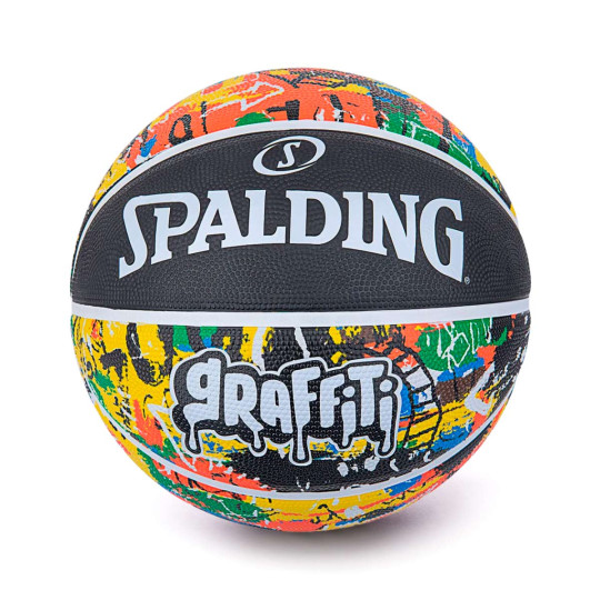 Ball Spalding Rainbow Graffiti Rubber Sz5 Multicolour - Basketball Emotion