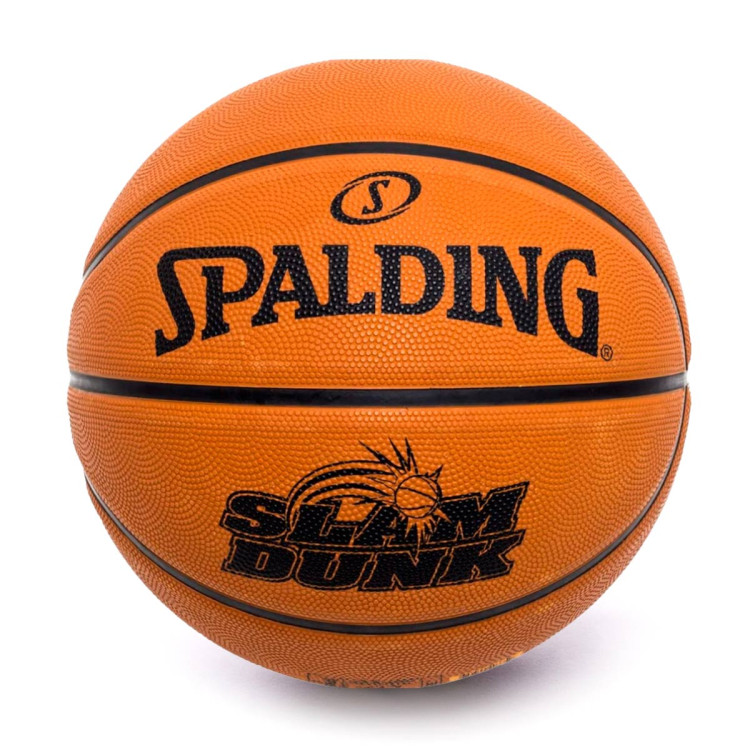 Ball Spalding Slam Dunk Rubber Basketball Sz6 Orange - Basketball Emotion