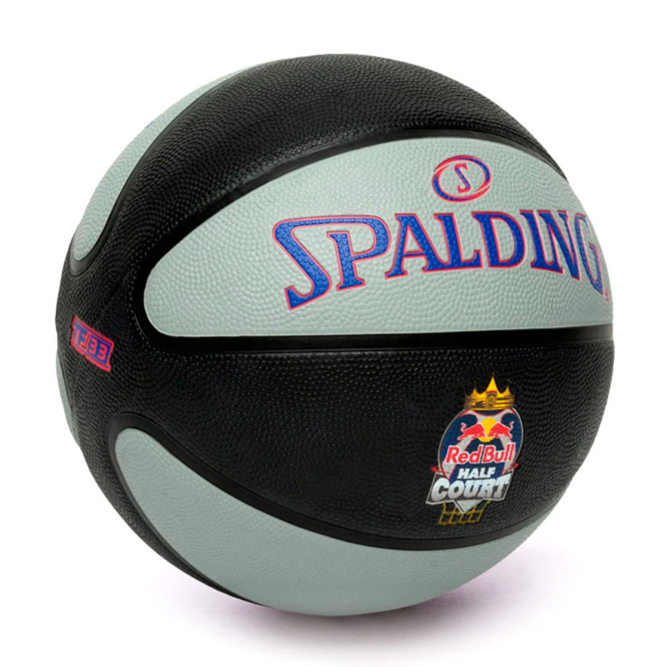 Ball Spalding Tf-33 Redbull Half Court Rubber Basketball Sz7 Black ...