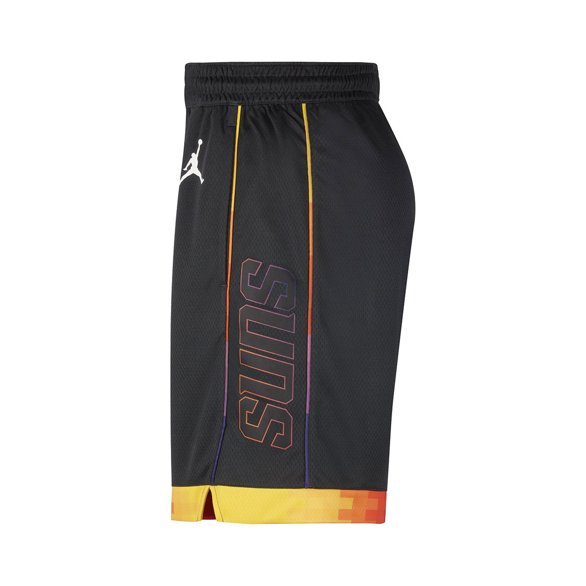 Pantalón corto Jordan Phoenix Suns Statement Edition Black-White ...