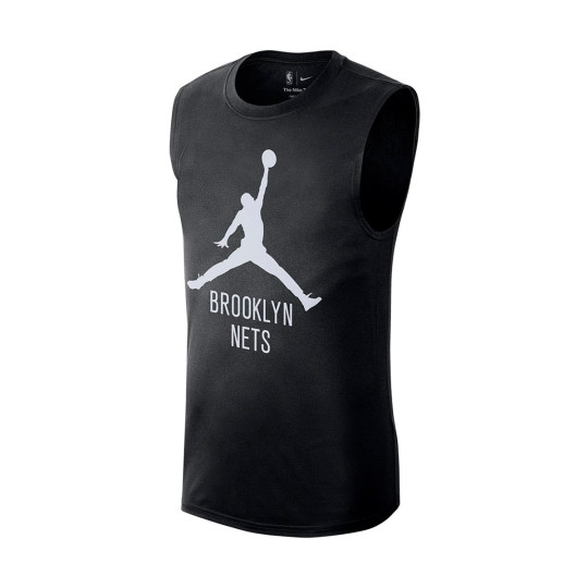 Jersey Jordan Brooklyn Nets Essential Sin Mangas Black - Basketball Emotion