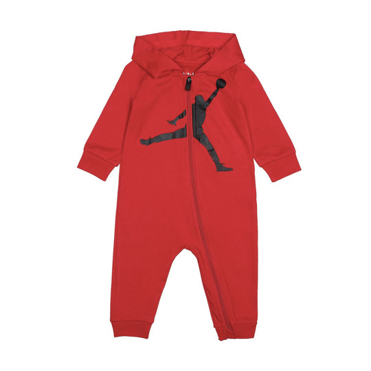 Overall Jordan Con Capucha Jumpman Bebé Gym Red - Basketball Emotion