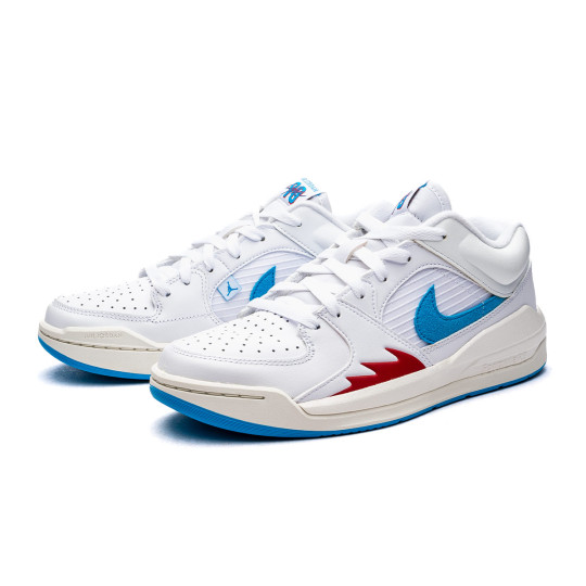 Zapatilla Jordan Stadium 90 Mujer White-Dk Powder Blue-Sail-Gym Re ...