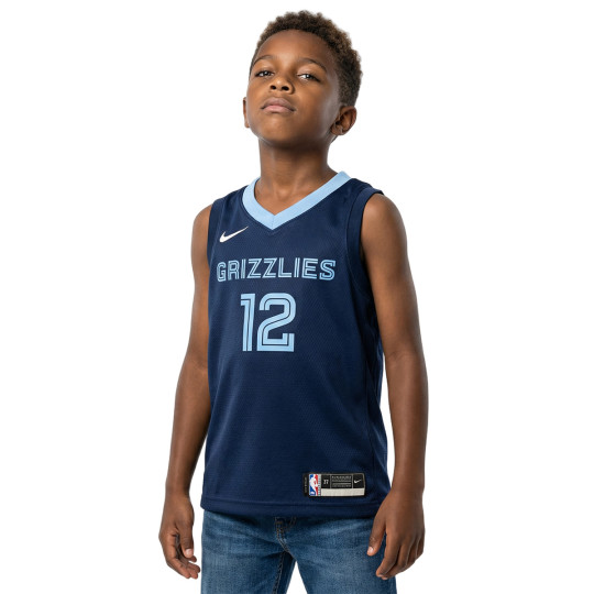 Jersey Nike Kids Memphis Grizzlies Icon Edition Ja Morant College Navy ...