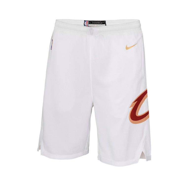 Pantalón corto Nike Cleveland Cavaliers Association Swingman Niño White ...