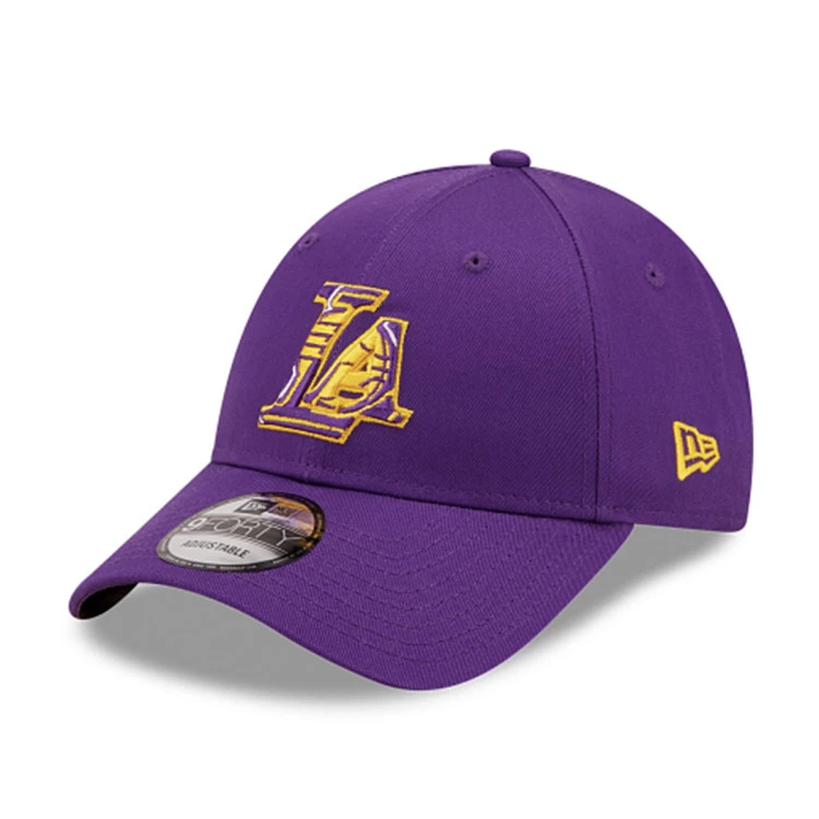 Gorra New Era Team Logo Infill 9Forty Los Angeles Lakers Purple - Basketball Emotion