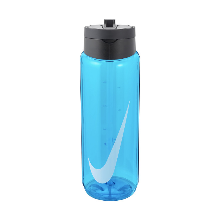 Borraccia Nike TR Renew Recharge Straw 24 Oz (700 ml) Blue Fury-Black-White - Basketball Emotion