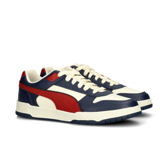 Zapatilla Puma Rbd Game Low Club Navy-Intense Red-Warm White ...