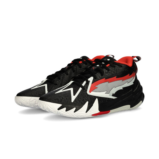 Basketball Shoes Puma Scoot Zeros PDX Away Black-White - Basketball Emotion