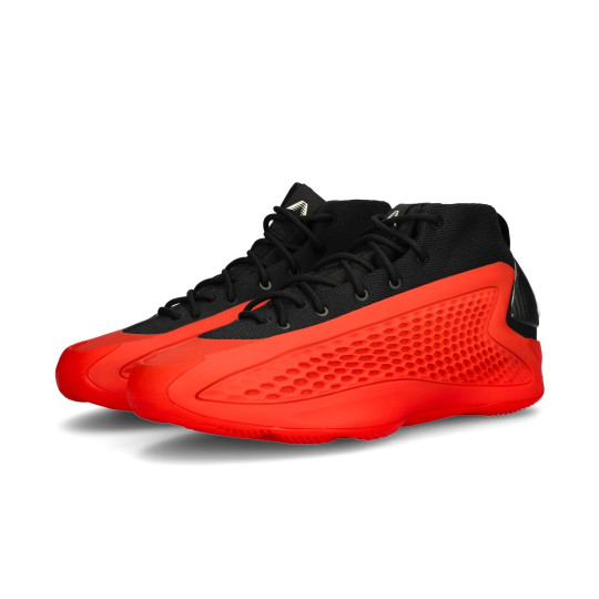 Zapatillas adidas Anthony Edwards 1 Core Black-Red-Cloud White ...