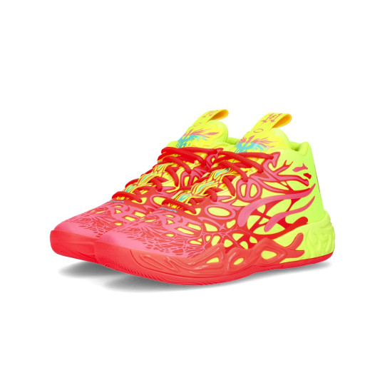 Zapatillas Puma MB.04 1Love Niño Pink Alert-Yellow Alert - Basketball ...