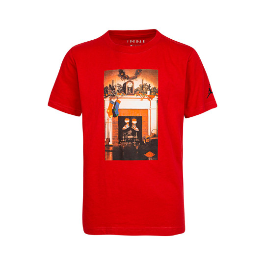 T-Shirt Jordan Air Jordan Eighty Five Crew Niño Gym Red - Basketball Emotion