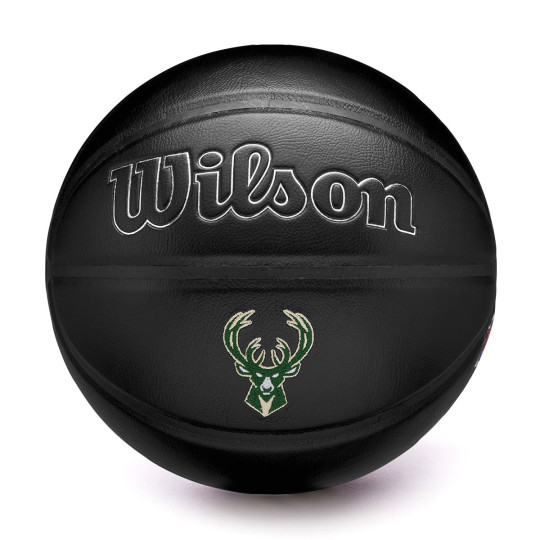 Ball Wilson NBA Team Premiere Milwaukee Bucks Black - Basketball Emotion