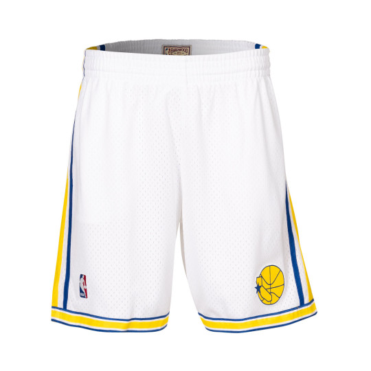 Pantalón corto Mitchell & Ness Golden State Warriors Swingman White ...