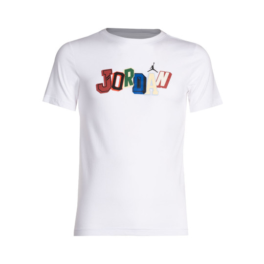 T-Shirt Jordan Kids Signature White - Basketball Emotion