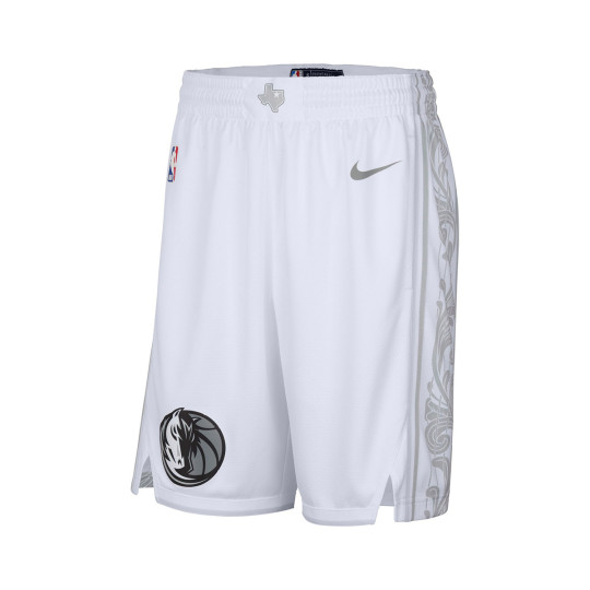 Shorts Nike Kids Dallas Mavericks Swingman 2024-2025 City Edition White ...